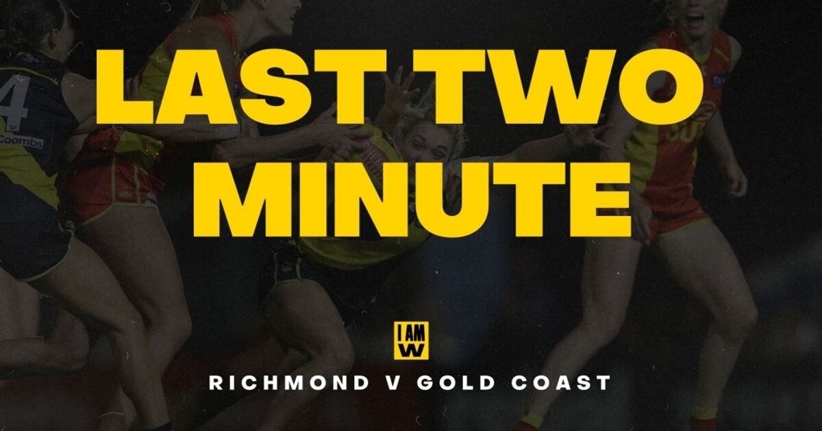AFLW R6: Last Two Mins