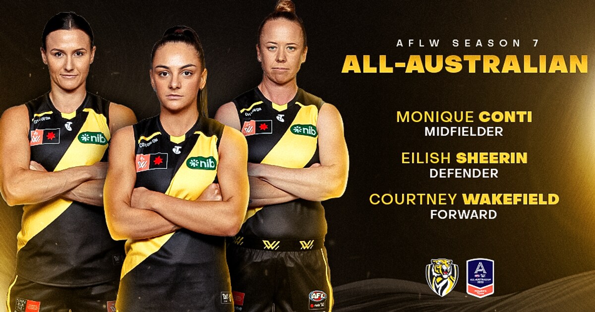 Top Tiger trio claim All-Australian honours