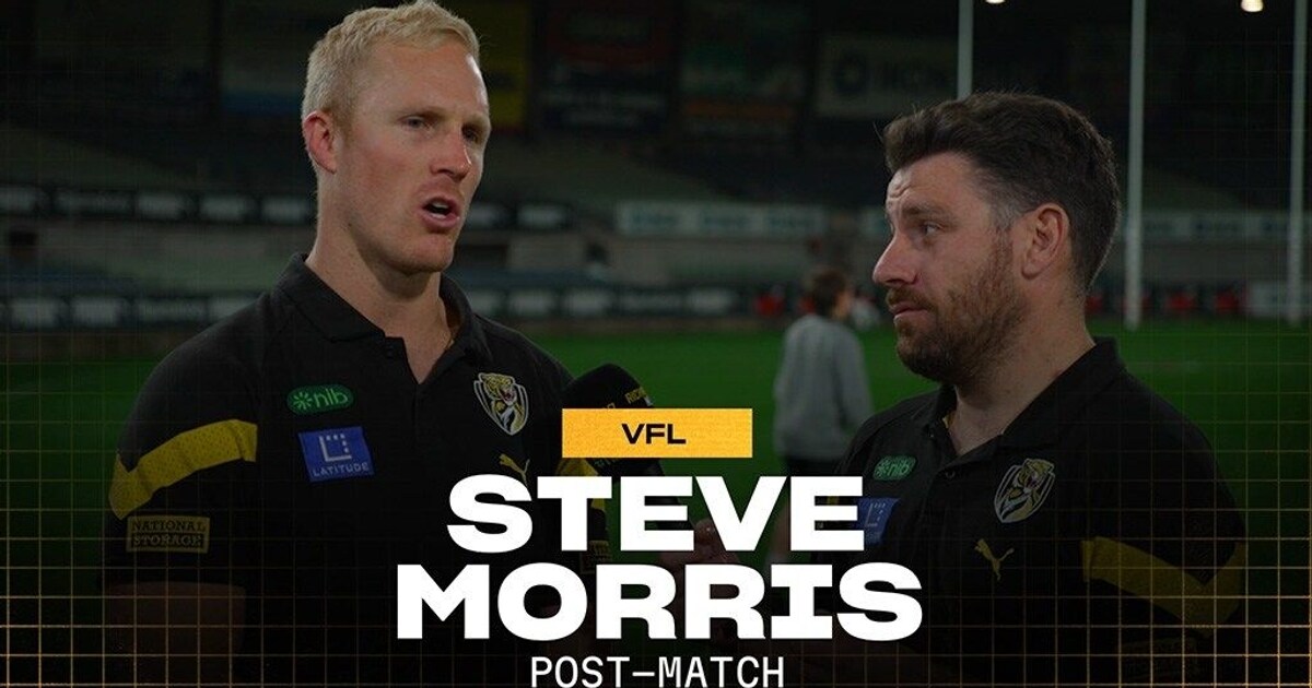 VFL R4: Morris post-match