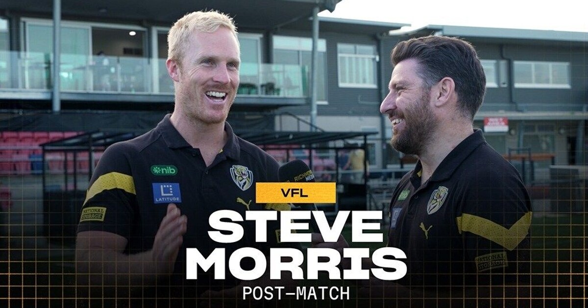 VFL R5: Morris post-match