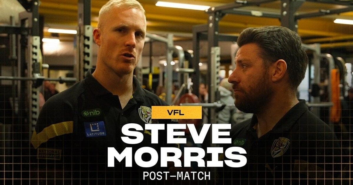VFL R6: Morris post-match
