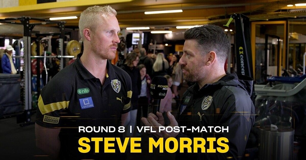 VFL R8: Morris post-match
