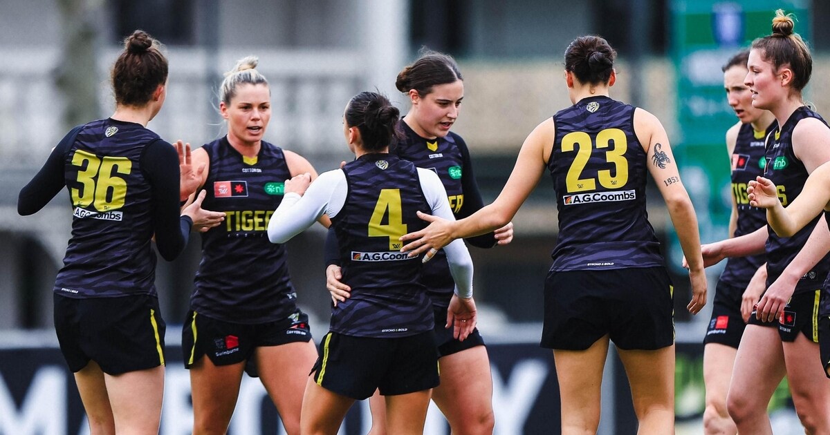 AFLW Tigers name match sim squad