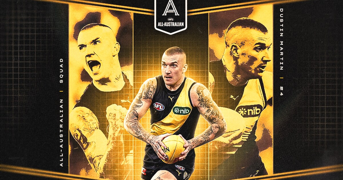 Martin named in All Australian squad