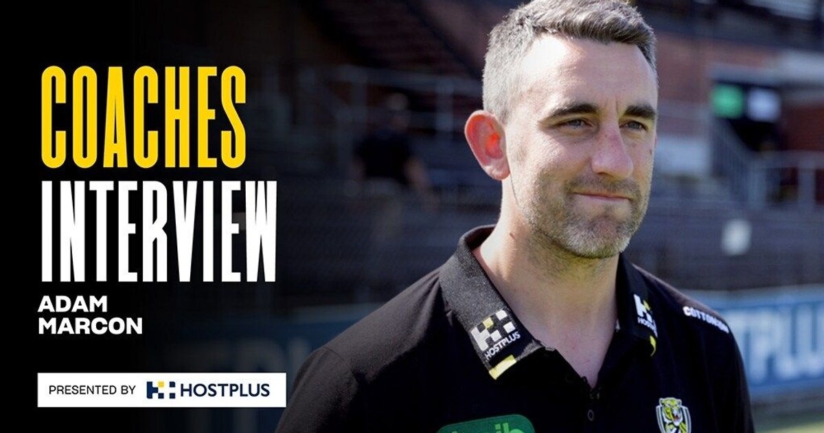 Hostplus Coaches Interview: Adam Marcon