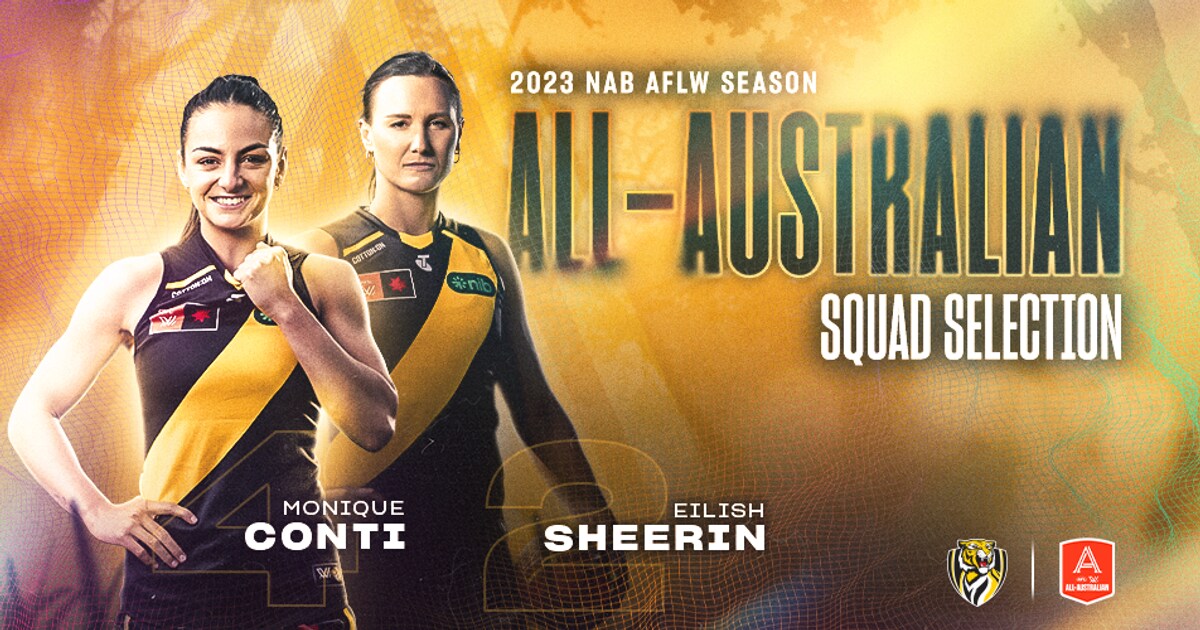 Conti, Sheerin selected in All-Australian squad