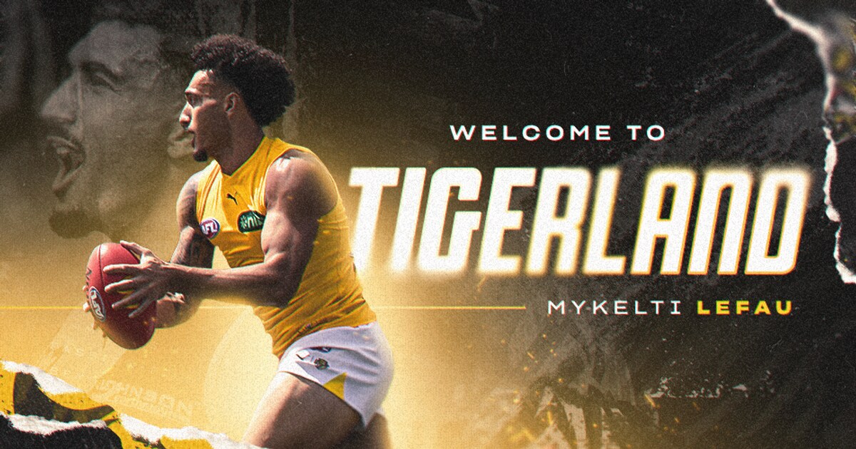 Lefau becomes an AFL-listed Tiger
