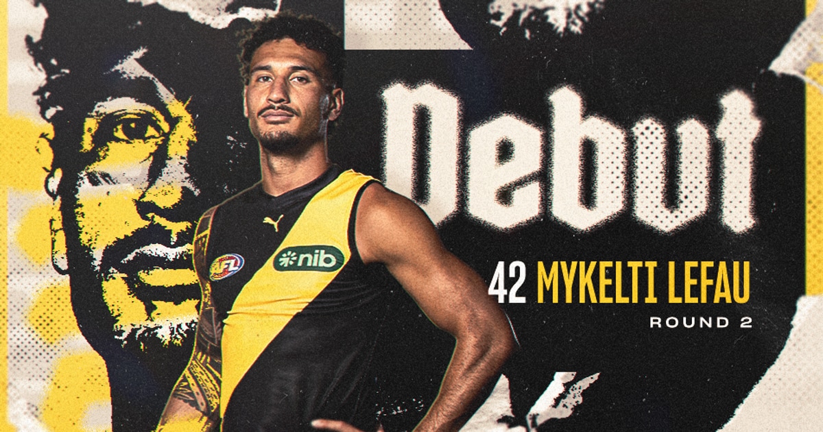 Lefau to debut in Round 2