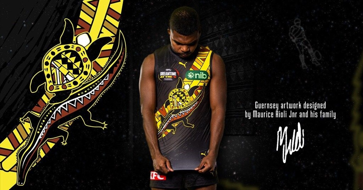 The 2024 AFL Dreamtime Design