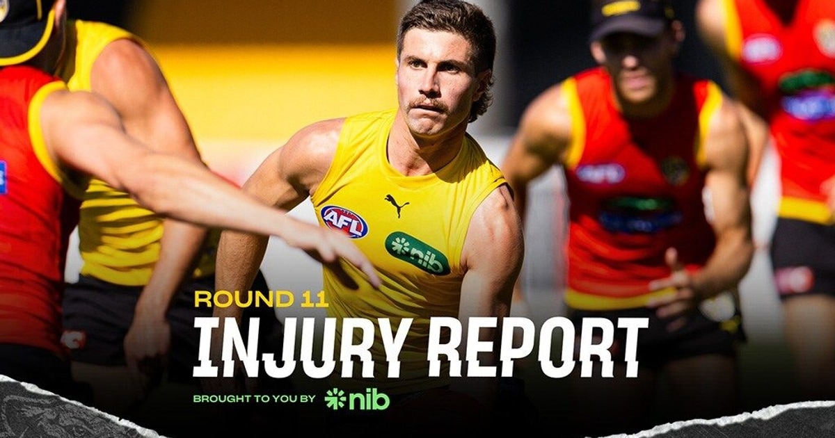 Injury Update: Round 11