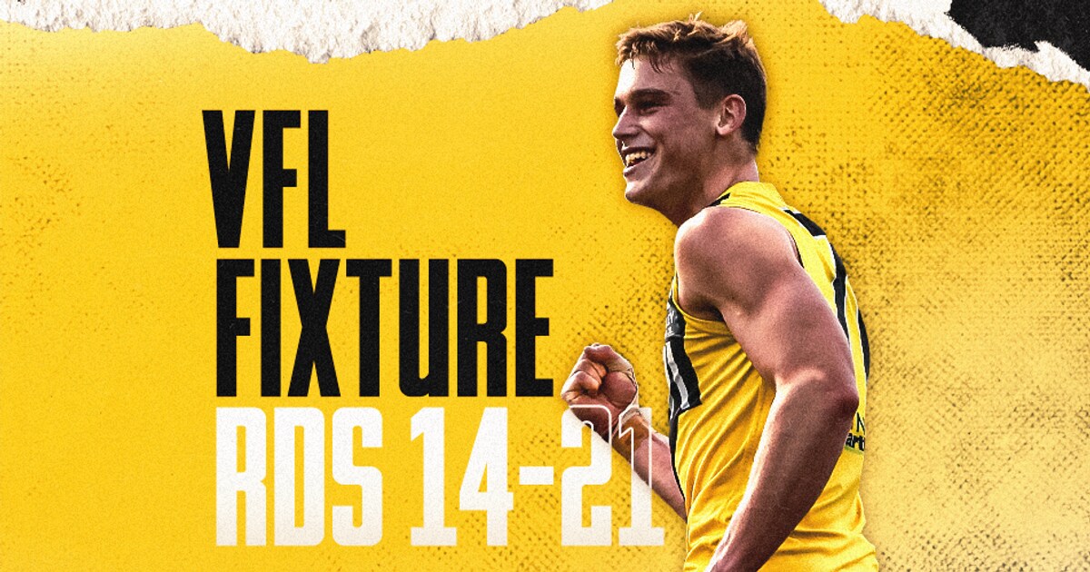 VFL Rounds 14 to 21 confirmed