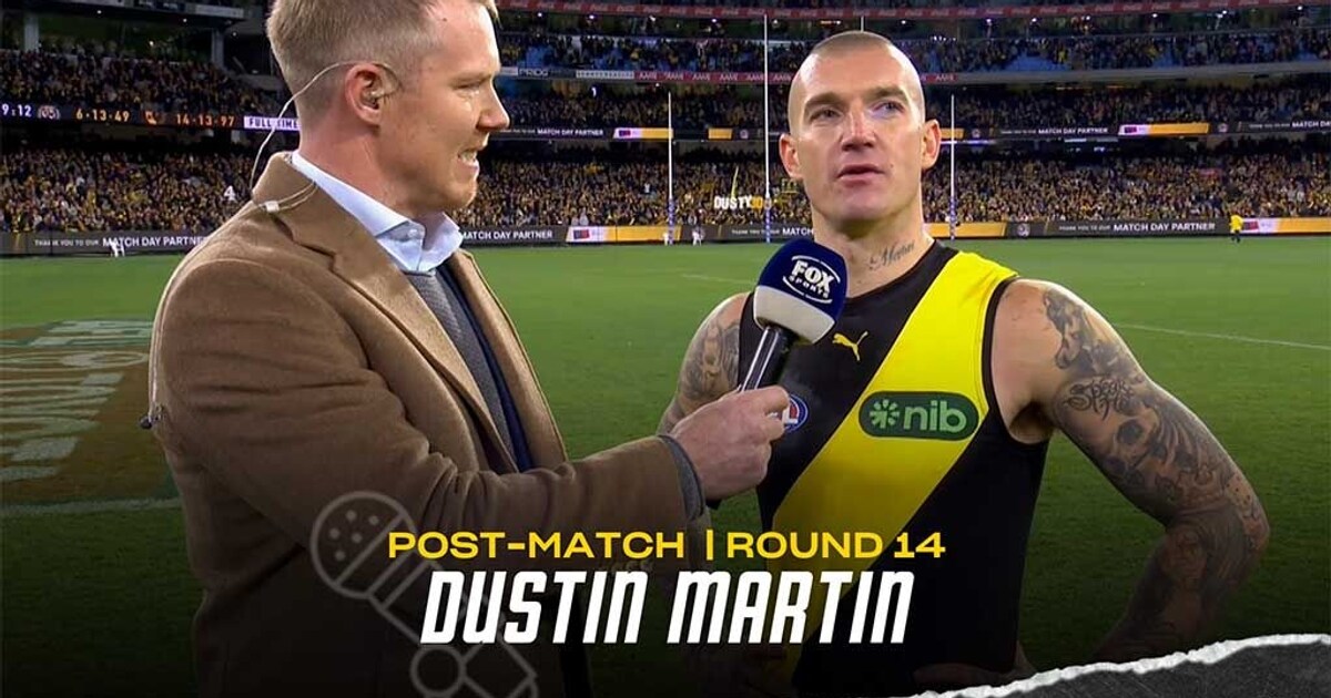 'It means the absolute world to me' - Martin