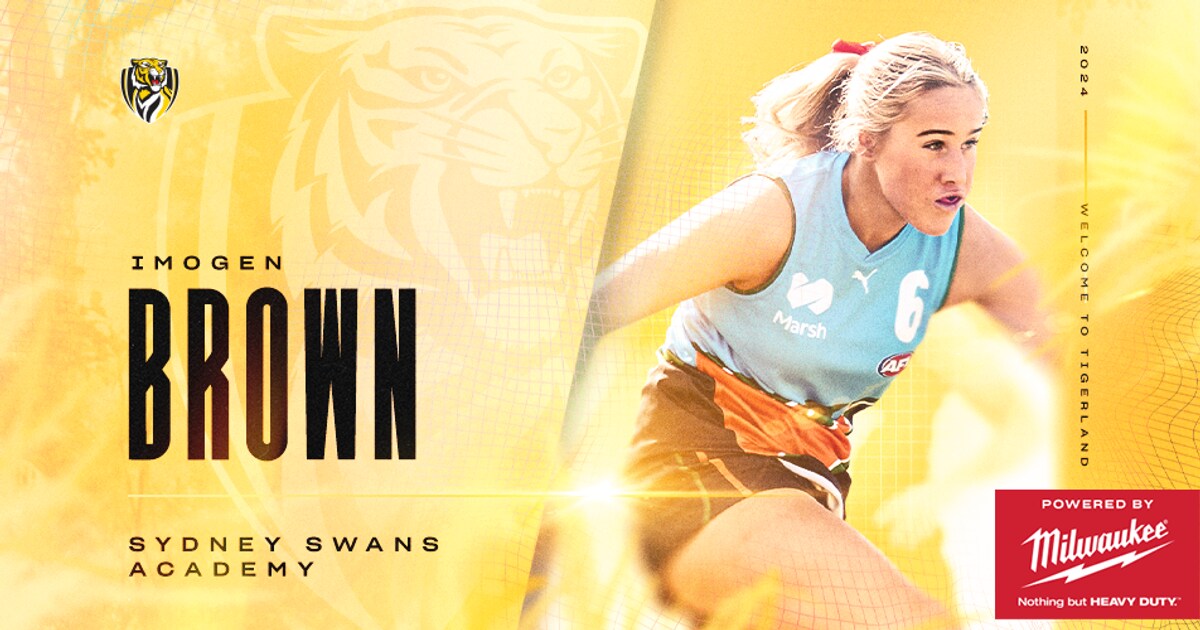 Imogen Brown joins AFLW Tigers