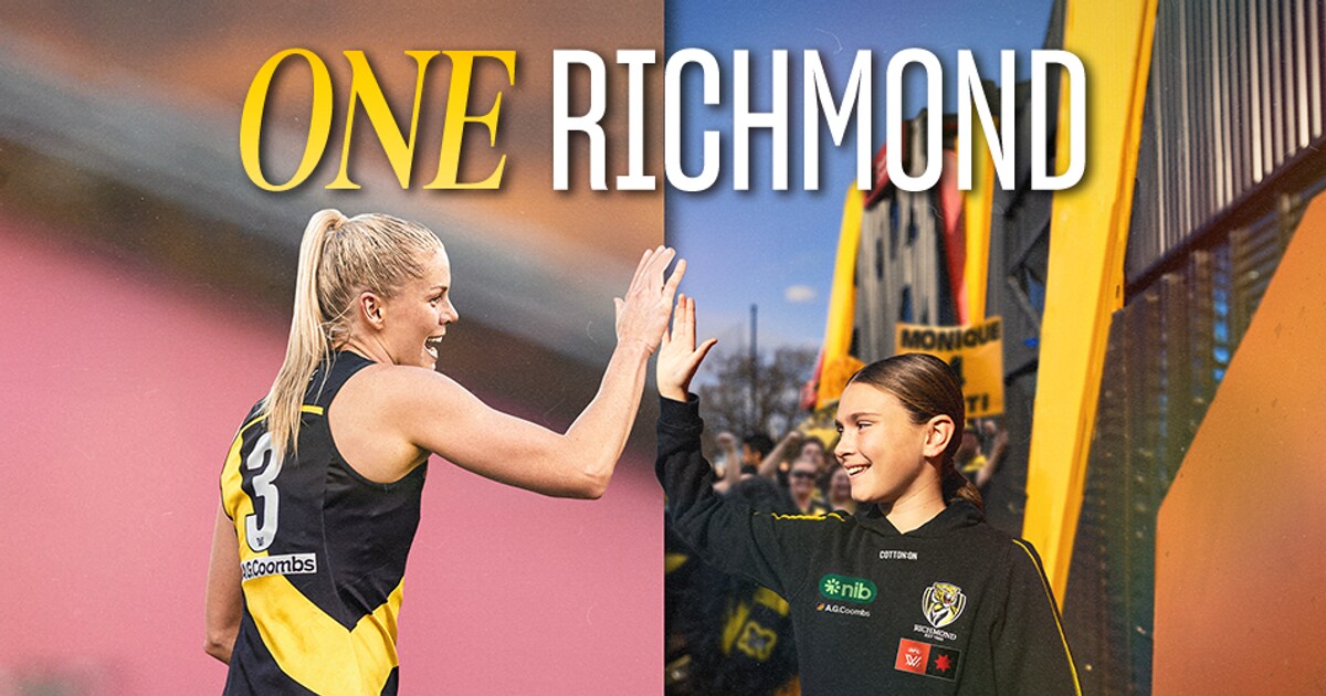 One Richmond: Join us for AFLW Season 2024