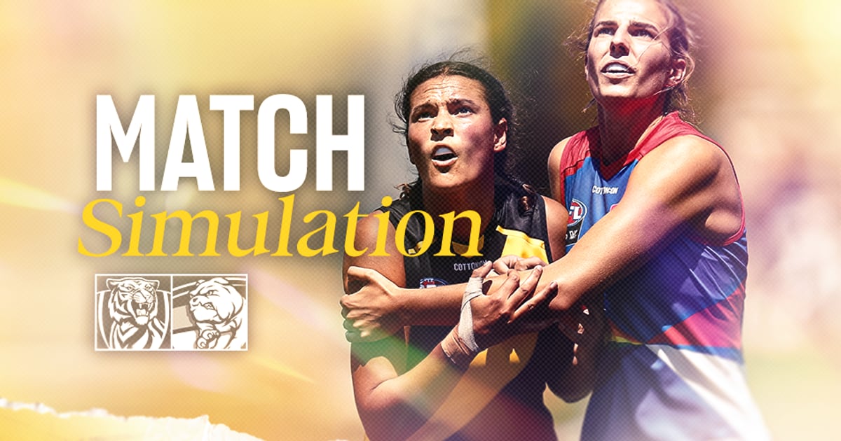 Live Stream: AFLW match simulation