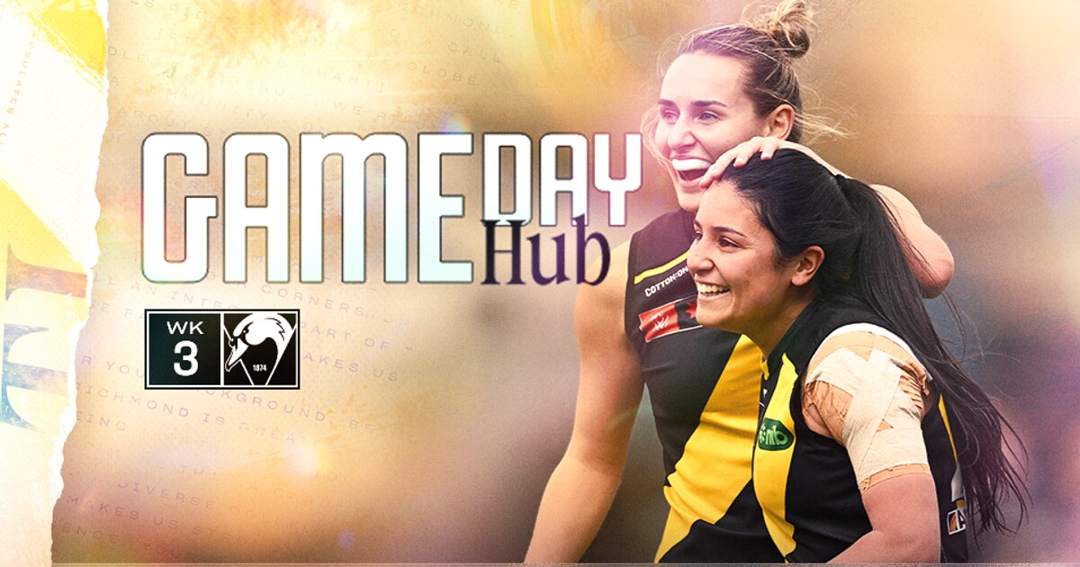Game Day Hub | AFLW Week 3