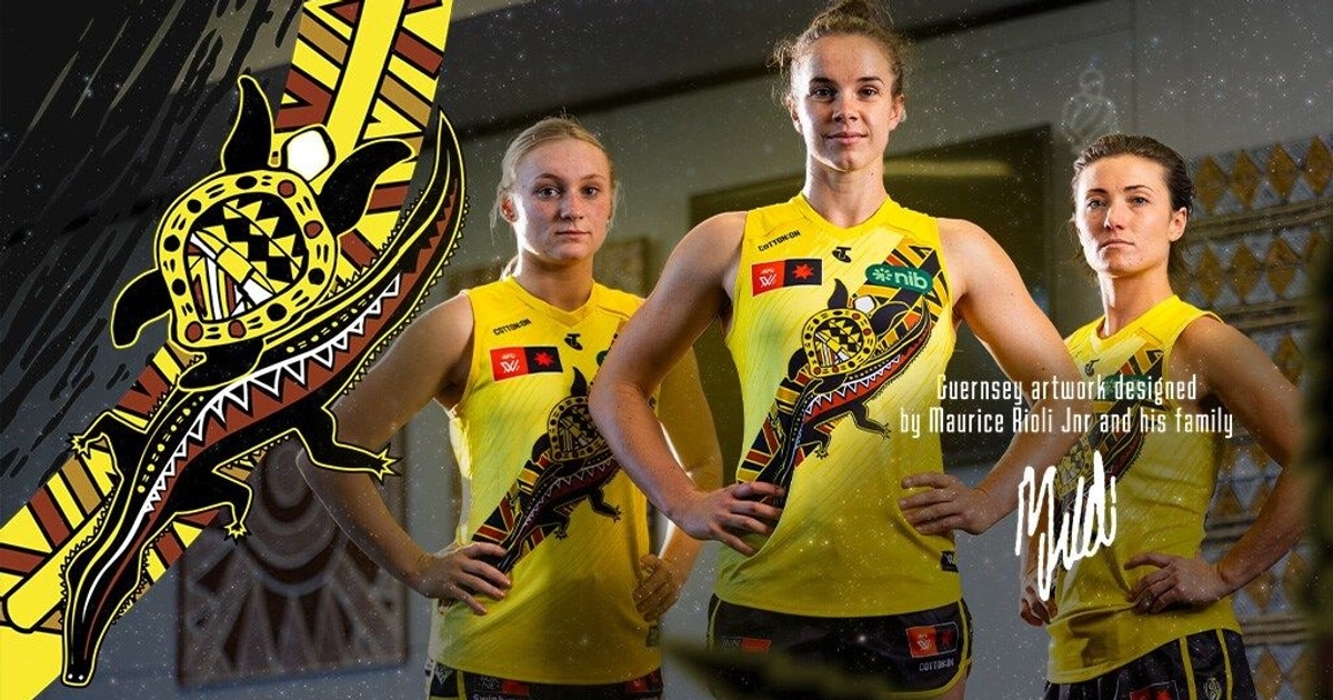 The 2024 AFLW Dreamtime Design