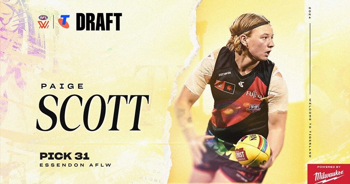 2024 AFLW Draft: Paige Scott