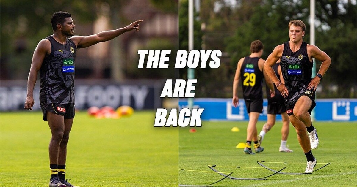 AFL Training January 10