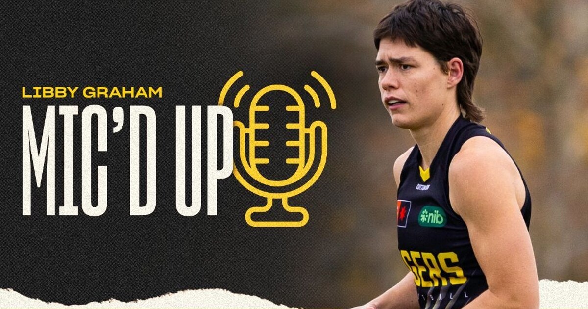 Mic'd up with AFLW player, Libby Graham!