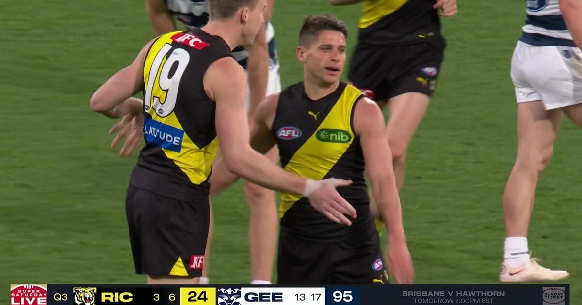 Round 24: Lynch pops up and beats siren for timely Tiger delight