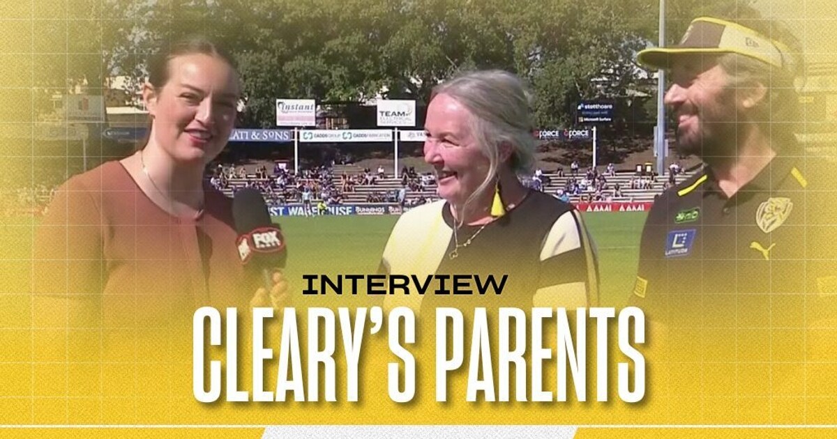 Fox Footy speak to Aoibhin Cleary’s parents