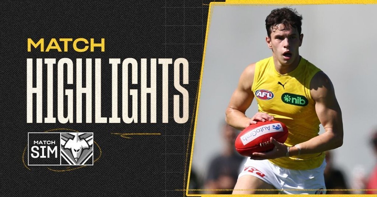 AFL Match Simulation: Highlights